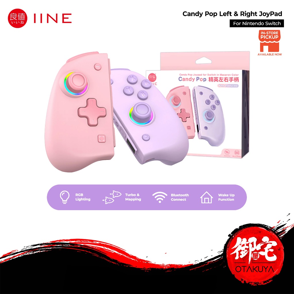 IINE Candy Pop Joy-Pad Joy Con for Nintendo Switch | Shopee Malaysia