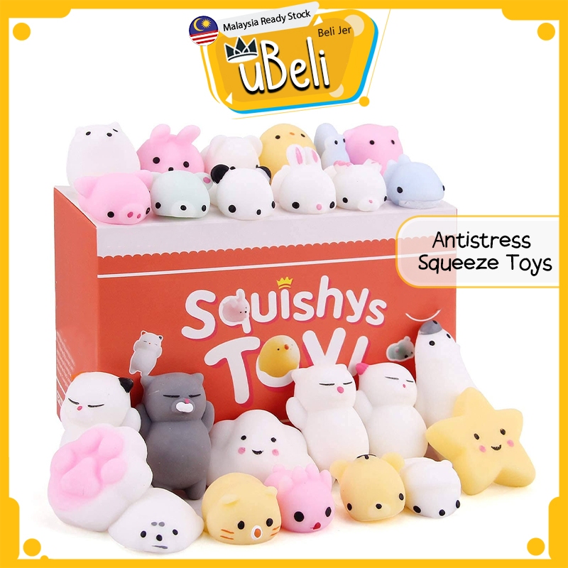 [uBeli] Mainan Squishy Decompression Toy Squeeze Anti Stress Mochi ...