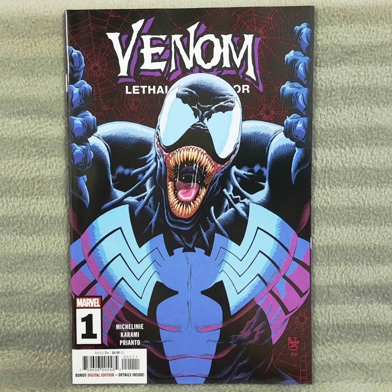 Venom: Lethal Protector II #1 (Marvel Comics) David Michelinie, Farid ...