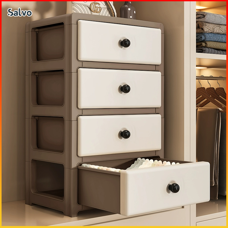Salvo 3-6 Tier Drawer cabinet Mobile File Cabinet with Wheels Kitchen ...