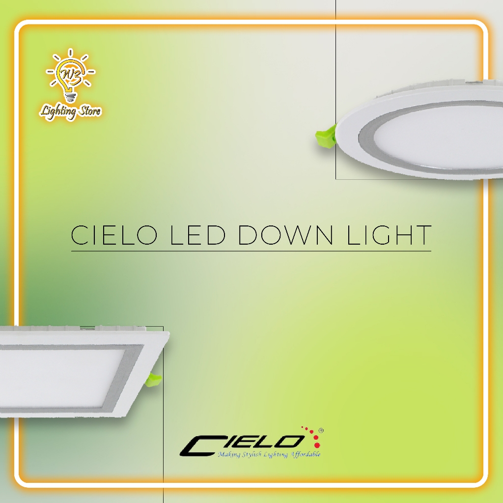 CIELO GEN lll | 185Y/185F | 186Y/186F | 4"/6" | 12W/18W/20W | SQUARE ...