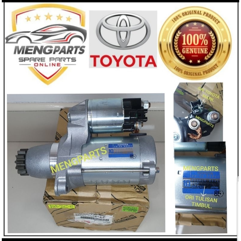 ORIGINAL TOYOTA ALPHARD ANH10 CAMRY ACV30 ACV40 ESTIMA ACR30 ACR50 HARRIER ACU30 VELLFIRE ANH20 ...