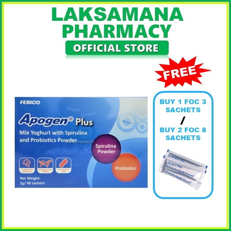 [EXP:07/2027] Febico Apogen PLUS Powder 40's | Shopee Malaysia