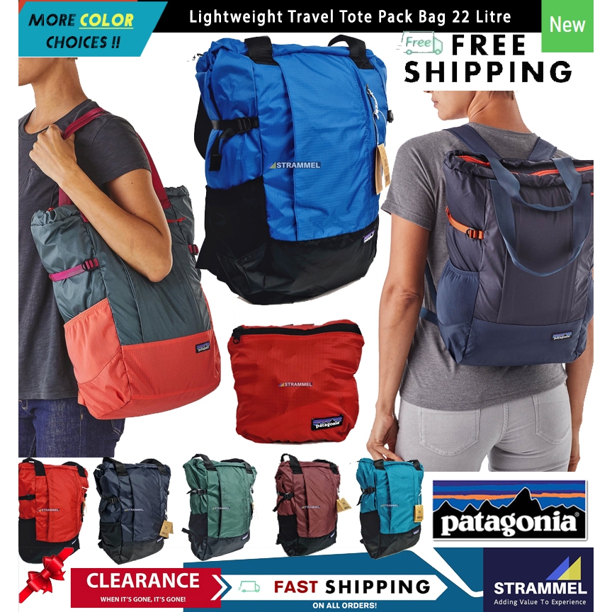 ƿɑtɑɡonıɑ Lightweight Travel Tote Pack Bag 22 Litre Travel Packable ...