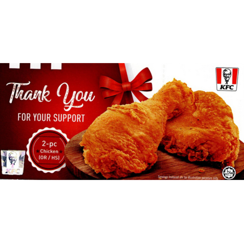 KFC Voucher Thank You (Meal Voucher) 10 PCS | Shopee Malaysia