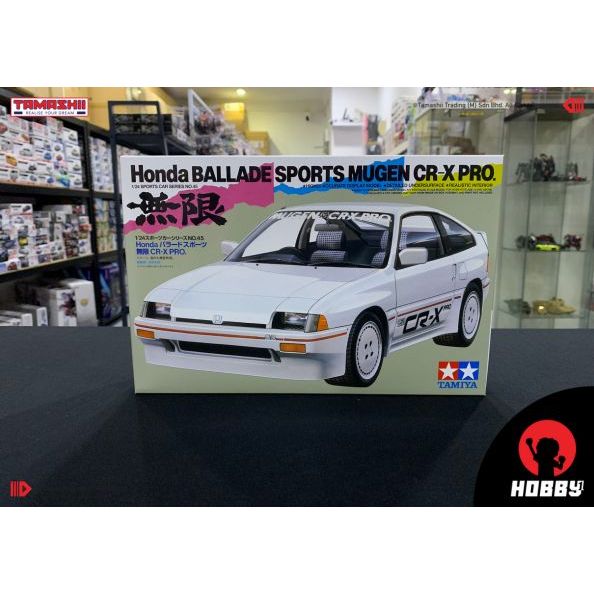 Tamiya Honda Ballade Sports Mugen CR-X PRO. (Scale 1/24) | Shopee Malaysia