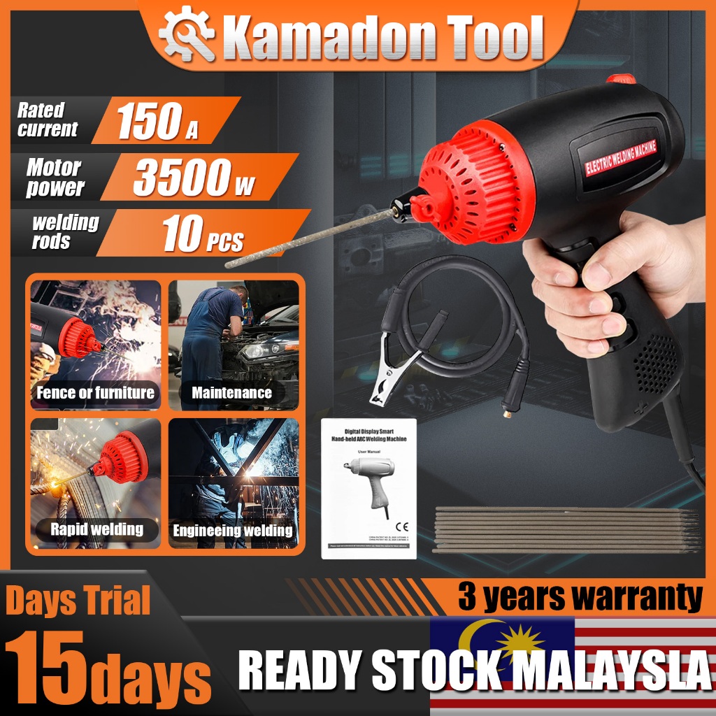 Handheld Portable Electric Arc Welding Machine 220V 3500W Mini Full ...