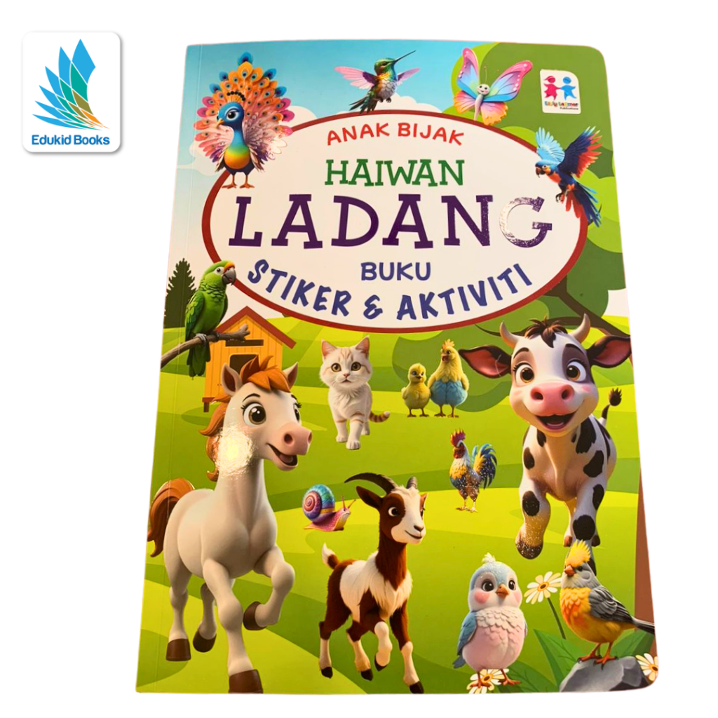 ANAK BIJAK - HAIWAN LADANG - BUKU STICKER & AKTIVITI | Shopee Malaysia