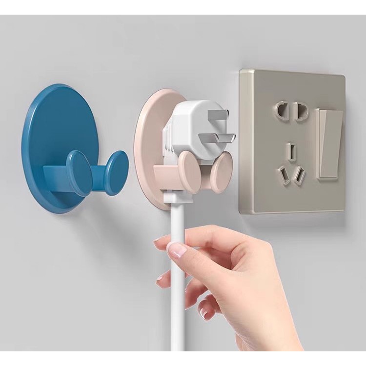 Pemegang Soket Palam Kuasa Pelekat Dinding Adhesive Wall Socket Safety ...