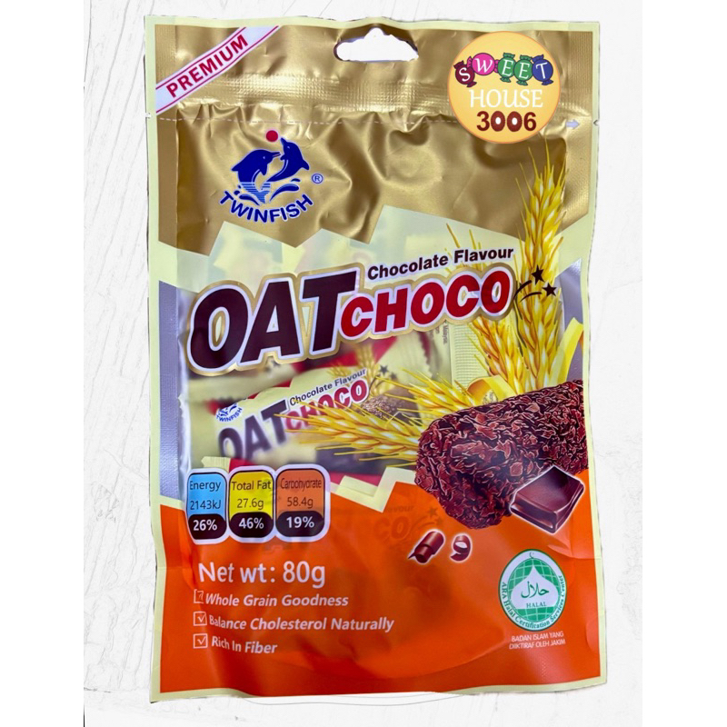 Twinish 60g-80gm Oat Choco Chocolte Flavour Childhood Snacks Ready ...