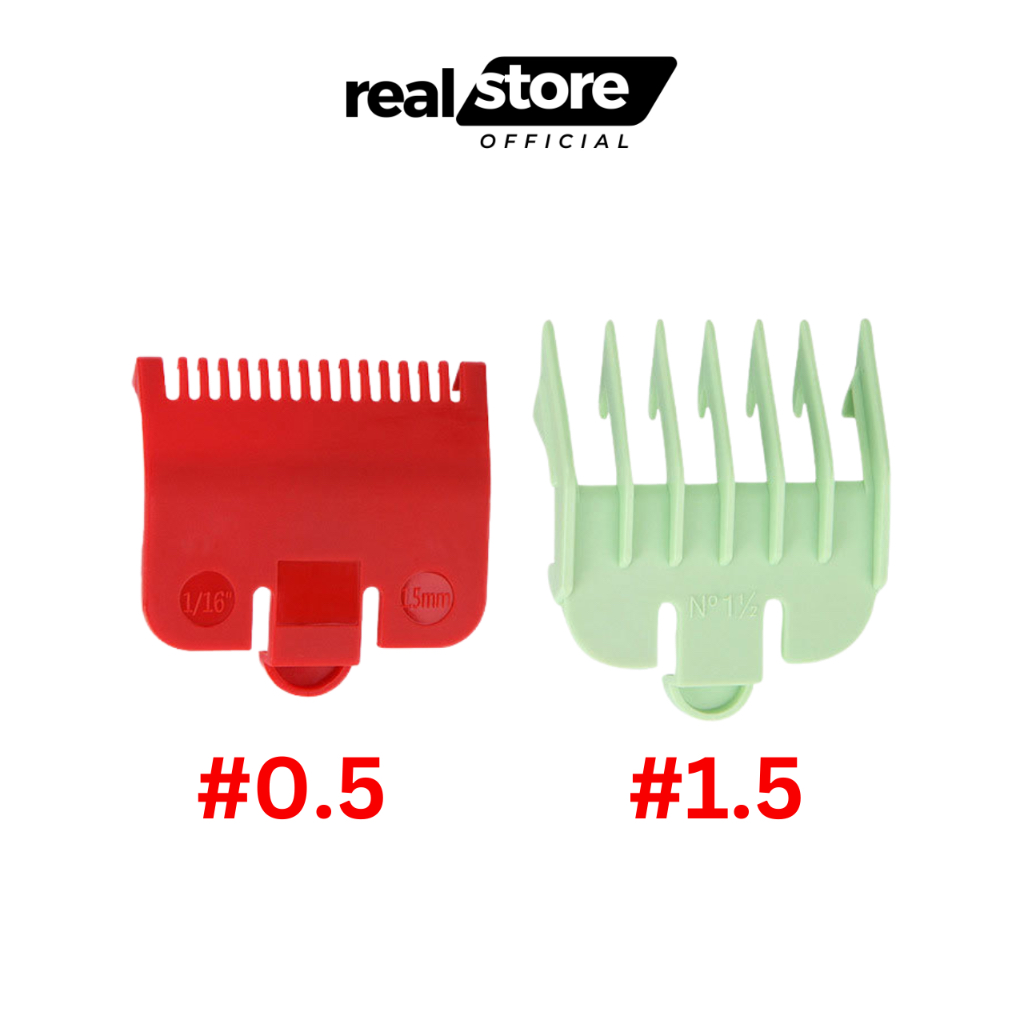 WAHL Fade Premium Attachment Guide #0.5 (1.5mm) & #1.5 (4.5mm) | Shopee ...