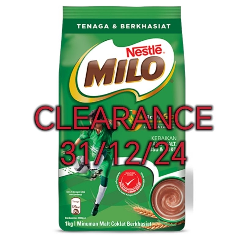 clearance = Milo activ-go soft pack 1kg (31/12/24) refill pack 2kg ...