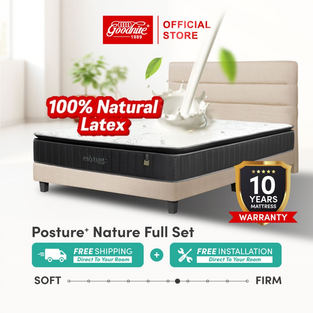 [FULL SET] Goodnite Anti Static Posture Nature 11inch Pocket Spring ...