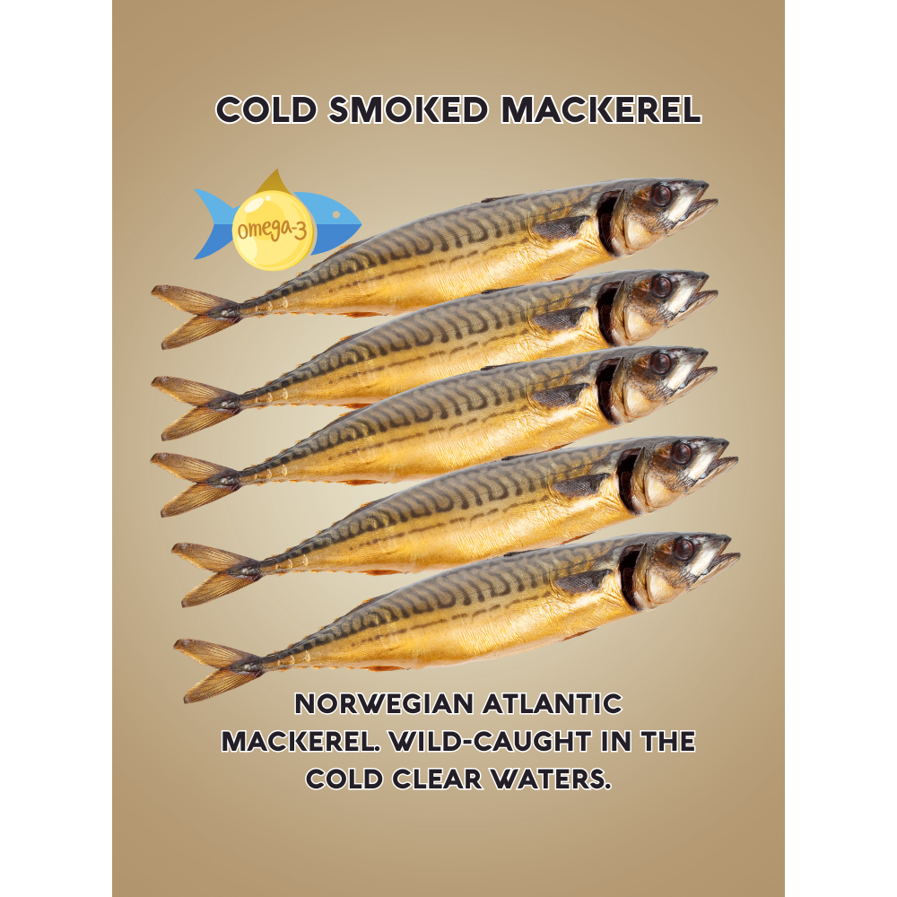 Cold Smoked Atlantic Norwegian Mackerel - High Quality & Rich in Omega ...