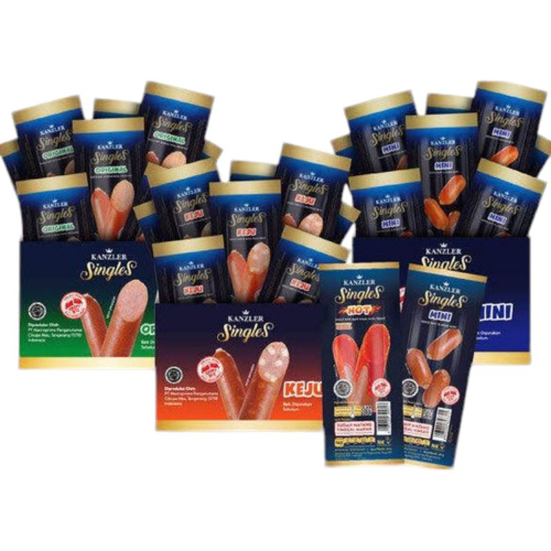 VIRAL!!!SOSIS KANZLER INDONESIA VARIAN RASA | Shopee Malaysia