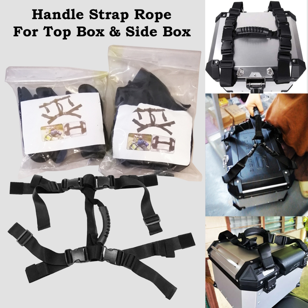 Motorcycle Handle Strap Rope For Top Box And Side Box | Shopee Malaysia