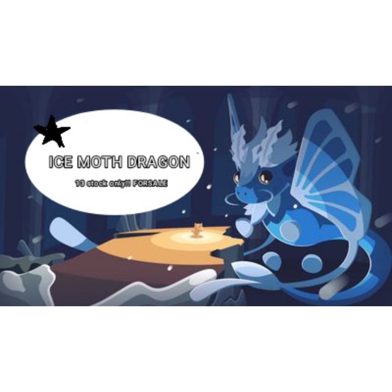 ICE MOTH DRAGON FORSALE_ADOPT ME (TRUSTED) | Shopee Malaysia