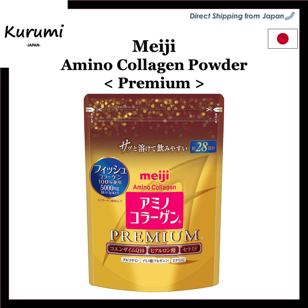 MEIJI Amino Collagen Powder Premium 196g | Shopee Malaysia