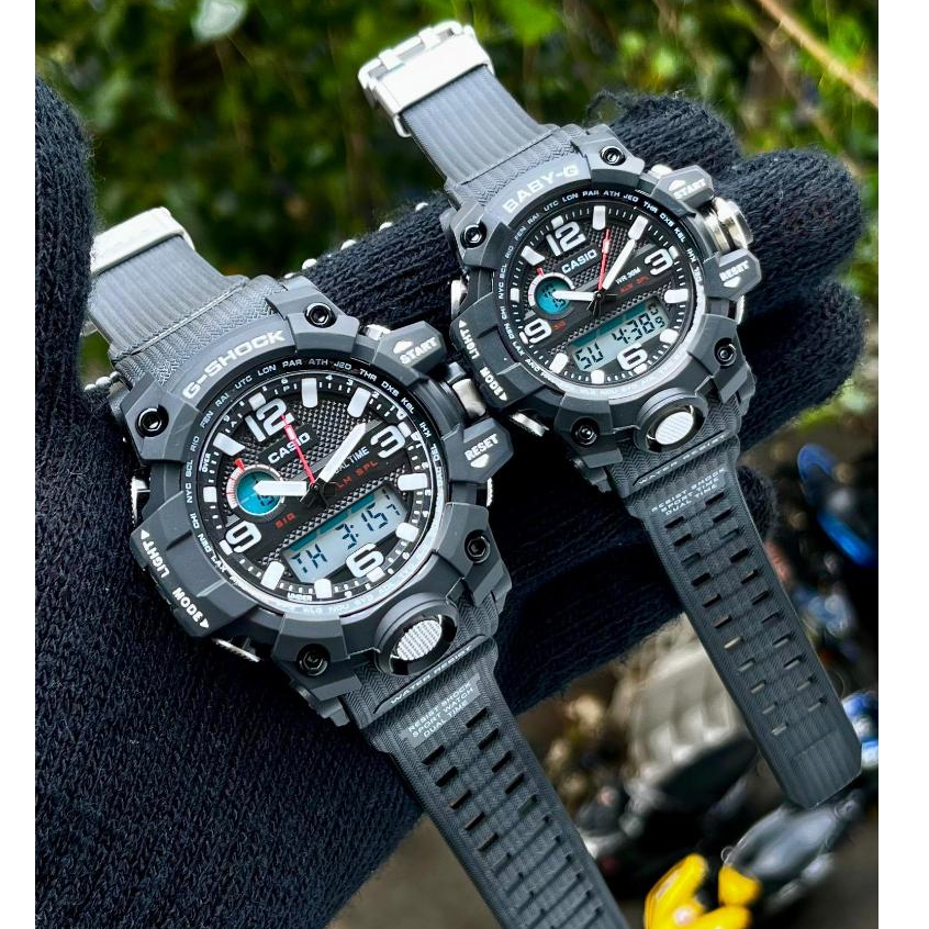JAM COUPLE G SHOCK COUPLE MUD MASTER BABY G (JAM COUPLE LELAKI ...