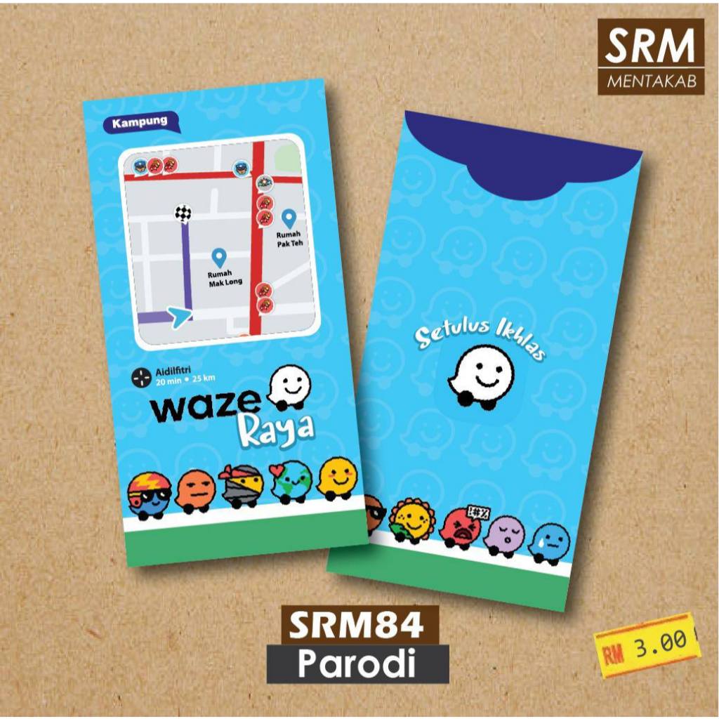 🔥 READY STOCK 🔥 SAMPUL RAYA WAZE MAP SAMPUL RAYA VIRAL SAMPUL DUIT RAYA ...