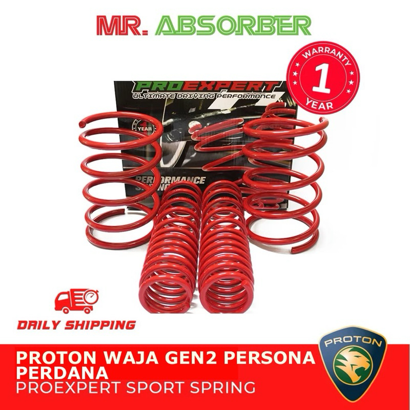 PROEXPERT SPORT SPRING PROTON WAJA GEN2 PERSONA PERDANA V6 | Shopee ...