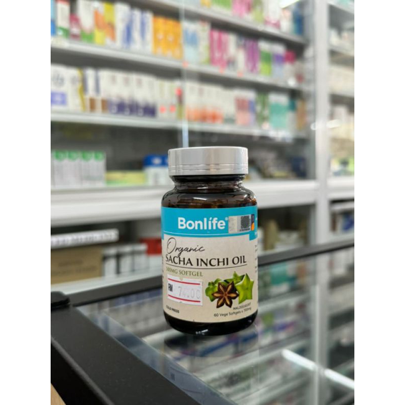 BONLIFE ORGANIC SACHA INCHI OIL {500mg (60 softgels)} | Shopee Malaysia