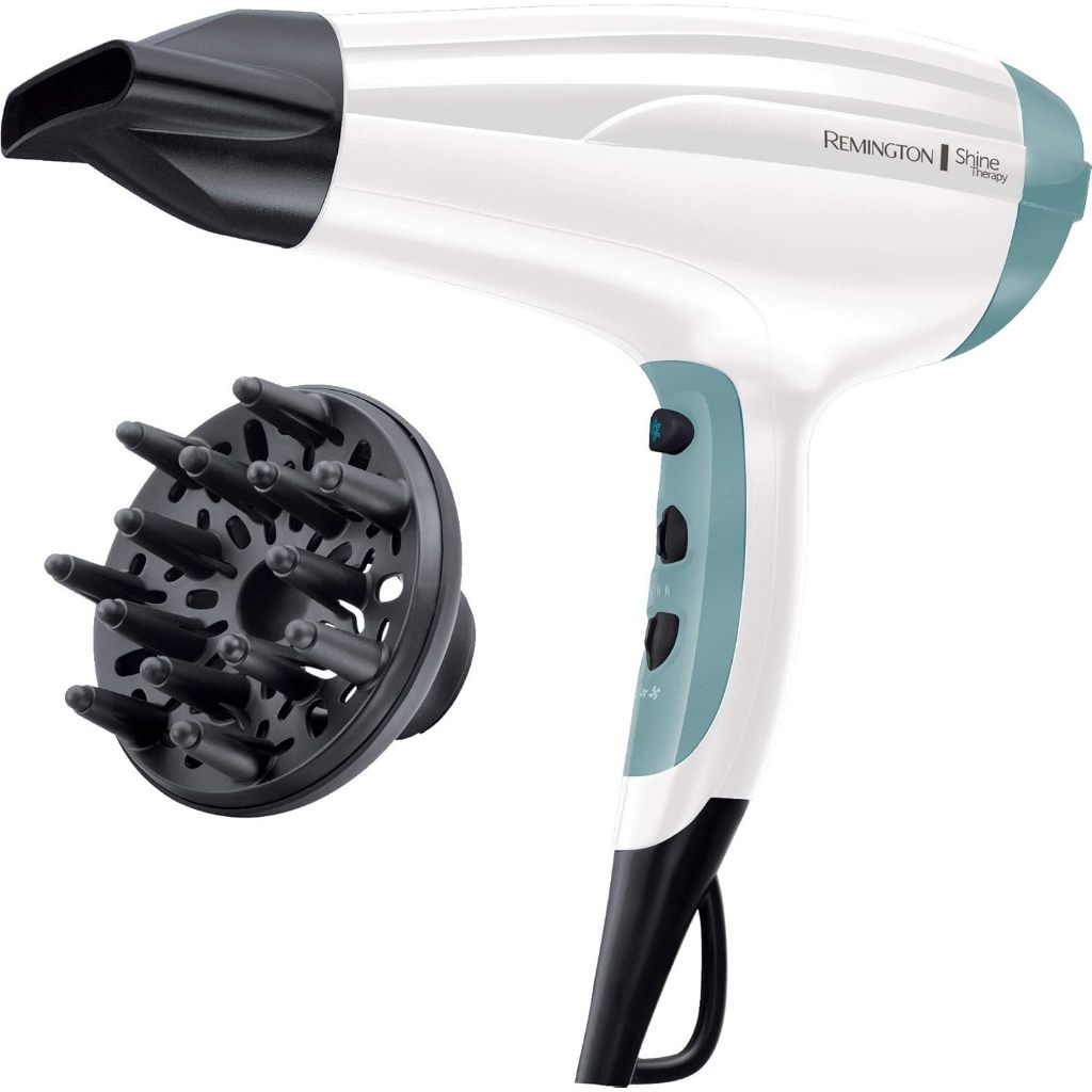 Remington Shine Therapy Hair Dryer Ionic for Frizz Free Shine Fast ...