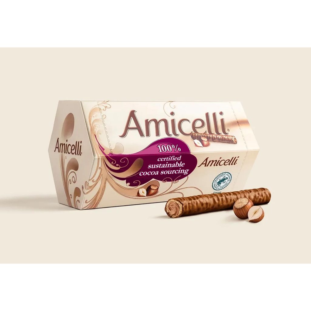 RITTER SPORT AMICELLI HAZELNUT 150G (12'S) | Shopee Malaysia