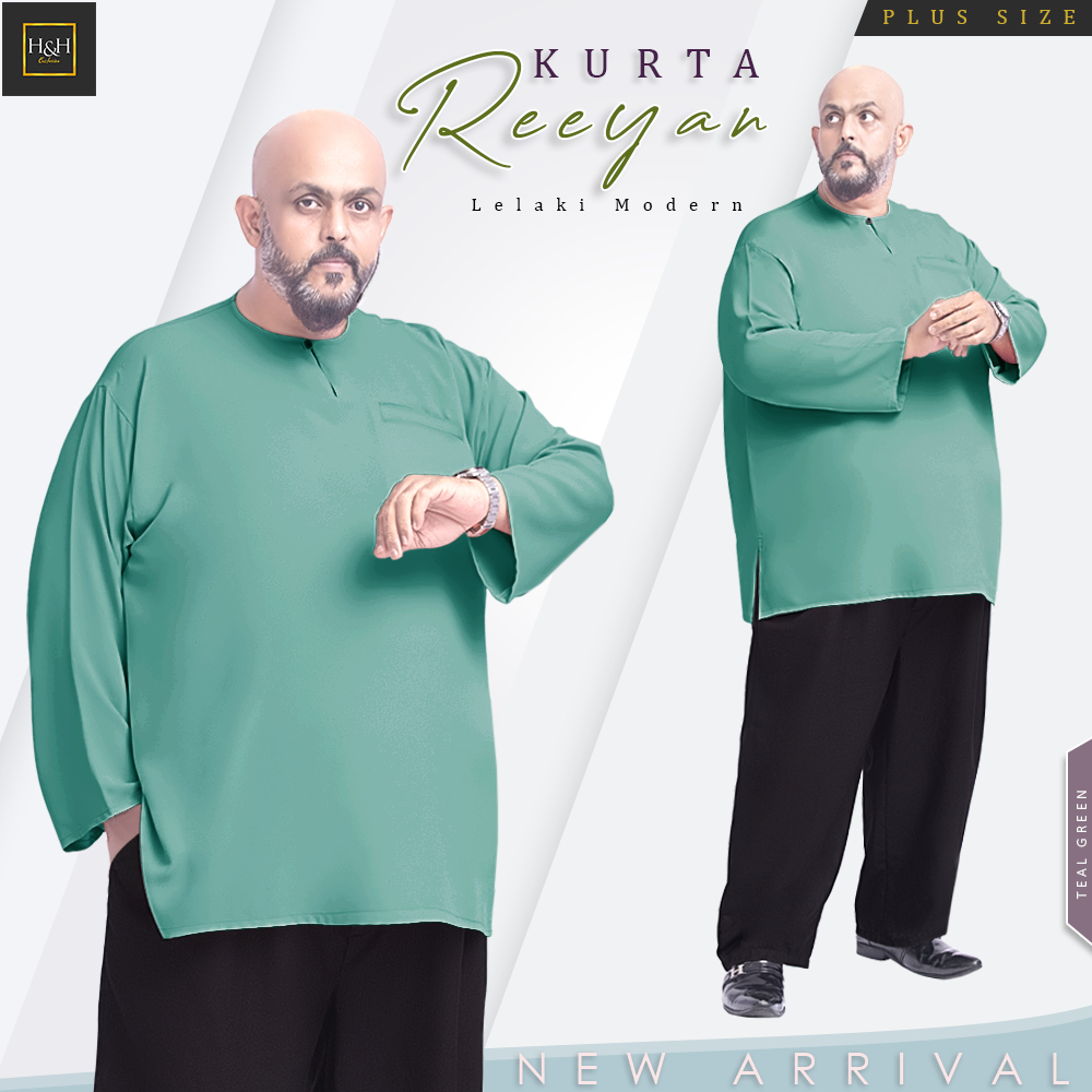 🔥 Hi Qquality🔥 NEW ARRIVAL PLUS SIZE KURTA REEYAN WITH POCKIT BY HIJAB ...