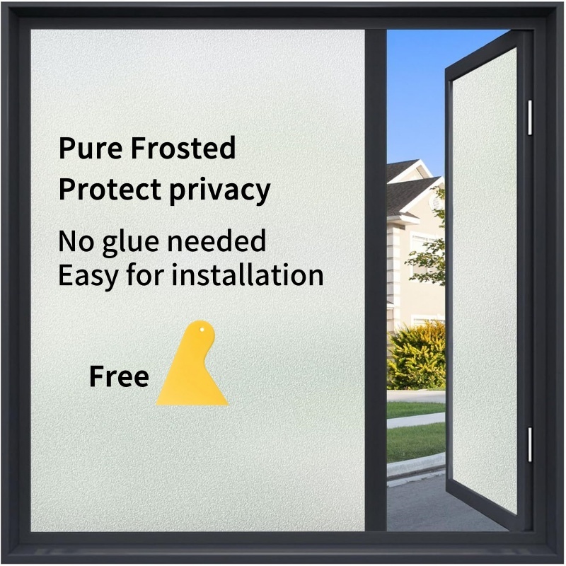 Privacy Window Film Tinted Tingkap Rumah Cermin Window Sticker Frosted ...