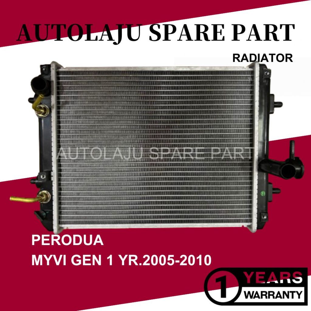 [PALING TEBAL] PERODUA MYVI OLD MODEL (2005-2010) AUTO/MANUAL RADIATOR ...