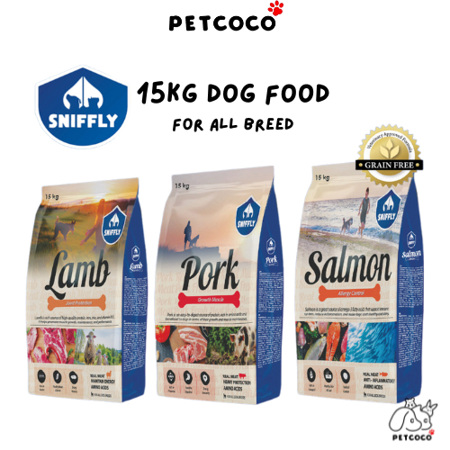 PetCoCo 🐾 Sniffly Dog Food 15kg Dog Kibbles Dry Food Value Cheap All ...