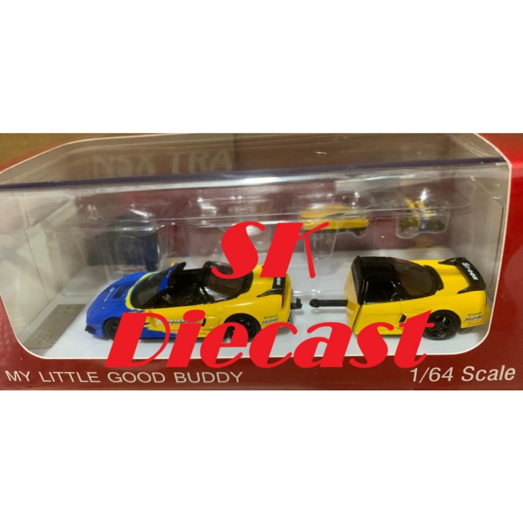MLGB 1/64 NSXTRA, Spoon (Car + Roof Pack + Trailer) | Shopee Malaysia