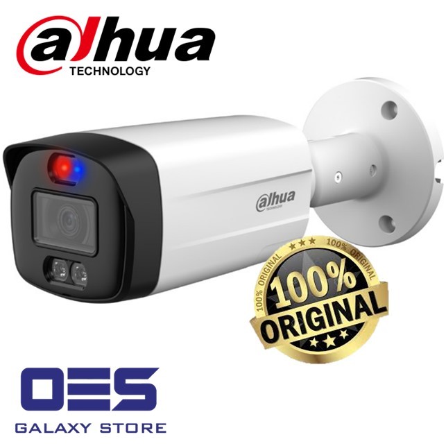 DAHUA ME1239TH-A-PV Analog 2MP Fixed 3.6mm Lens Smart Dual Light Active Deterrence Built-in MIC ...