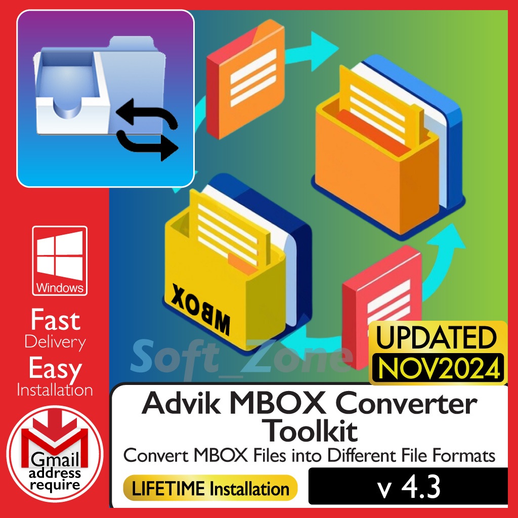 Advik MBOX Converter Toolkit 4.3 - Convert MBOX files into different file formats [WINDOWS x64 ...