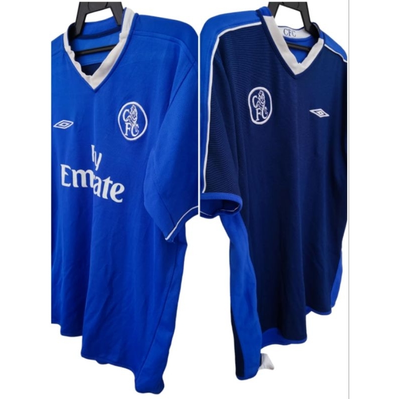 Original UMBRO Vintage Chelsea 2003-05 Reversible Home Football Shirt ...
