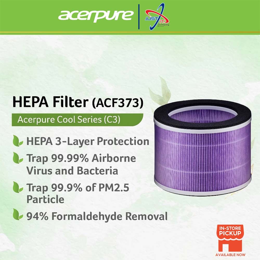 ACERPURE COOL C3 FILTER REPLACEMENT - 3-IN-1 ANTI VIRUS HEPA FILTER ...