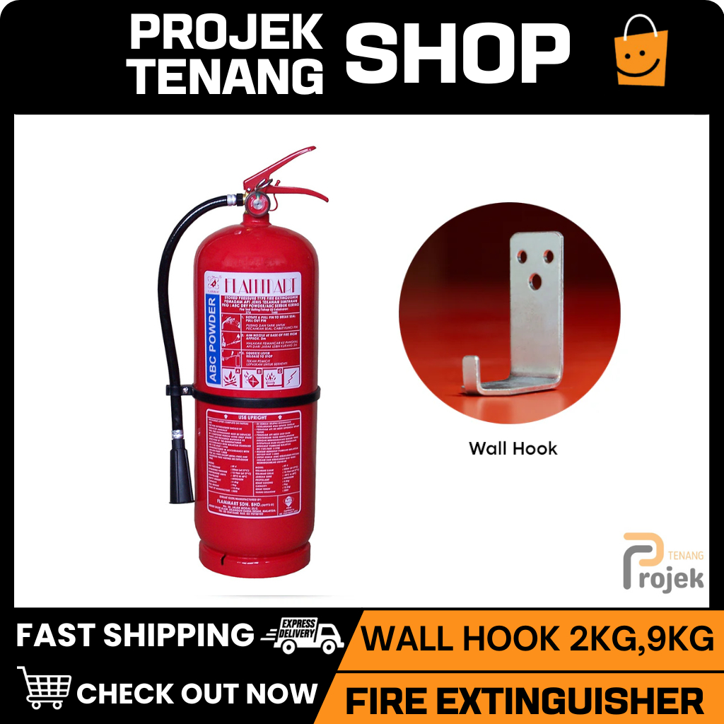Heavy Duty Fire Extinguisher Bracket Hook/Bracket Pemadam Api/Breket ...