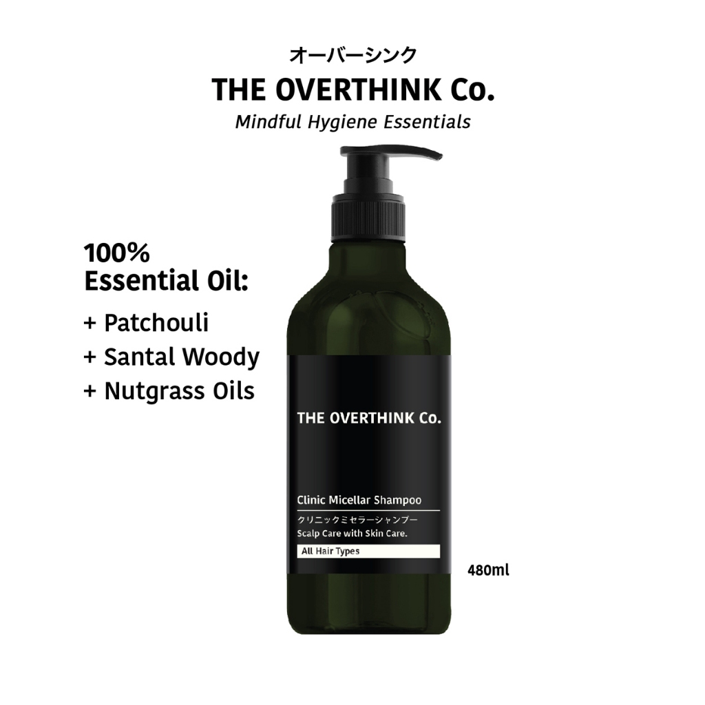 [Overthink] Clinic Micellar Shampoo 480ml | Shopee Malaysia