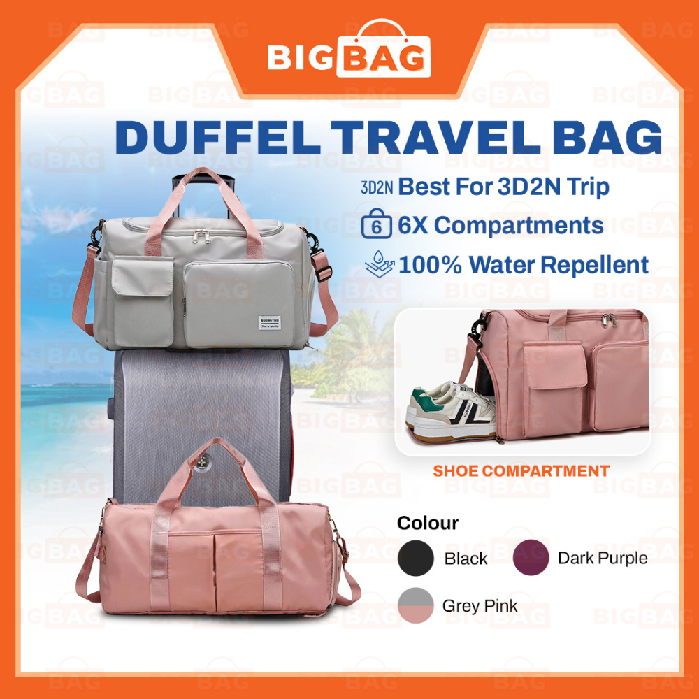 BIG BAG Duffel Travel Bag Beg Baju Travel Duffle Travel Bag Travel Beg ...