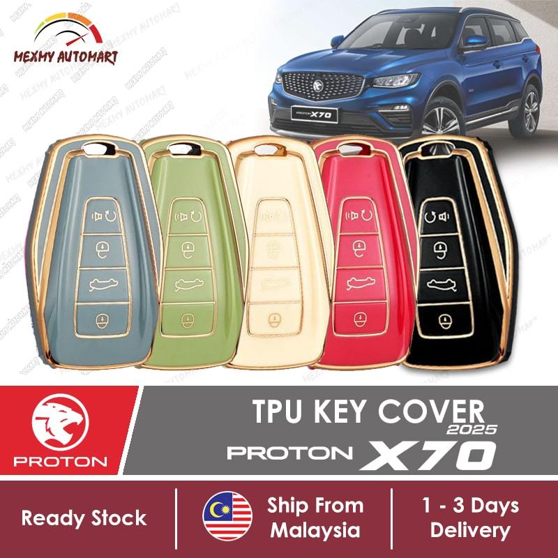 [NEW] Proton X70 2025 Facelift Premium Key Cover Case Remote Keychain ...