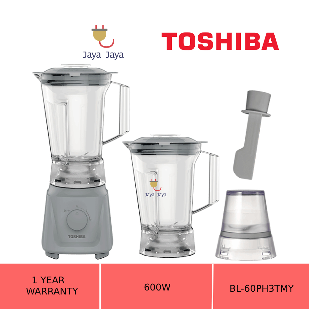 Toshiba Multifunction Blender (600W/2.0L) BL-60PH3TMY(H) BL60PH3TMY | Shopee Malaysia