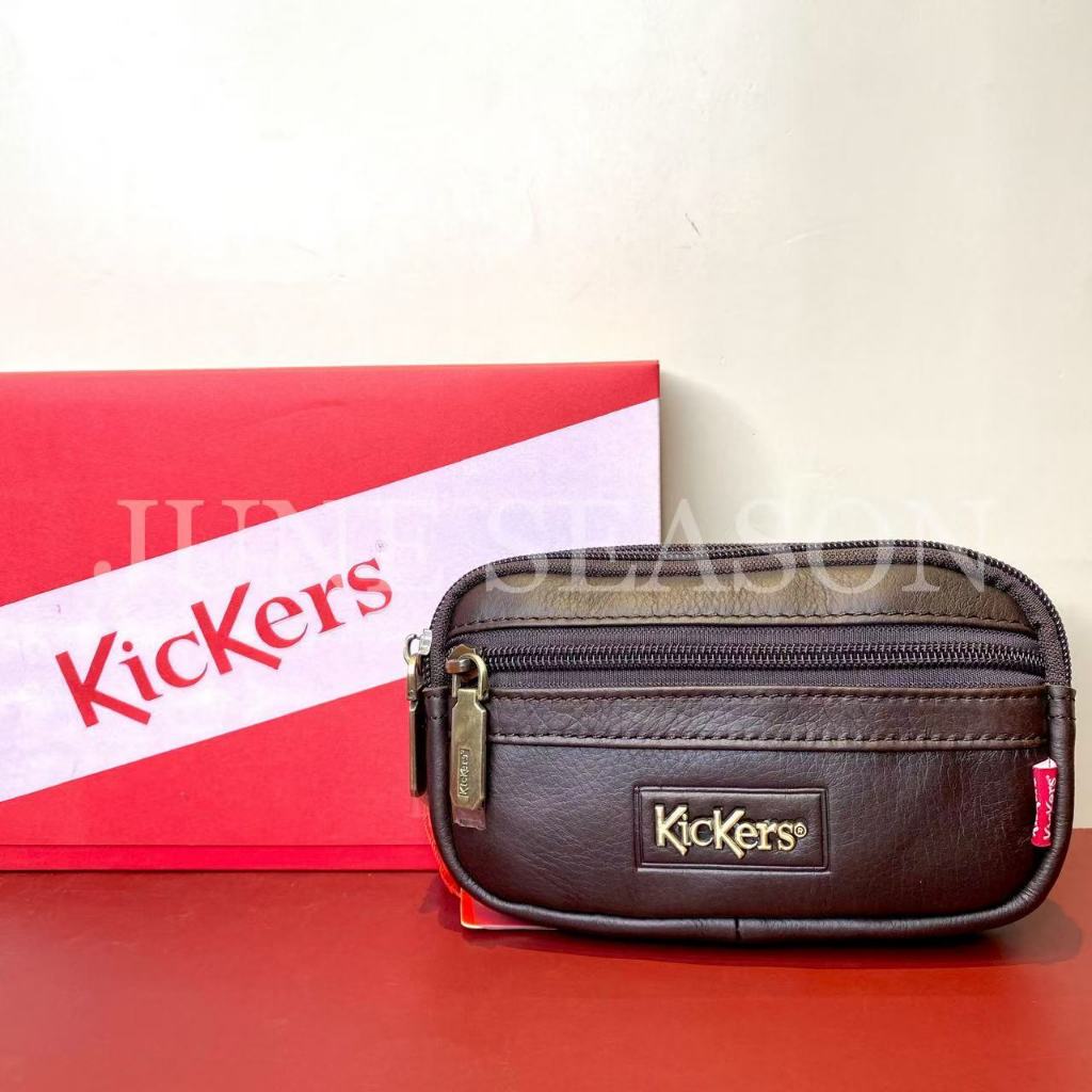 Kickers Pouch Bag Original Genuine Leather Male Female 87794 | Shopee ...