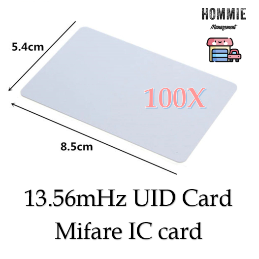 🇲🇾Ready Stock🇲🇾 100pcs 13.56Mhz RFID IC Mifare Writable Clone ...