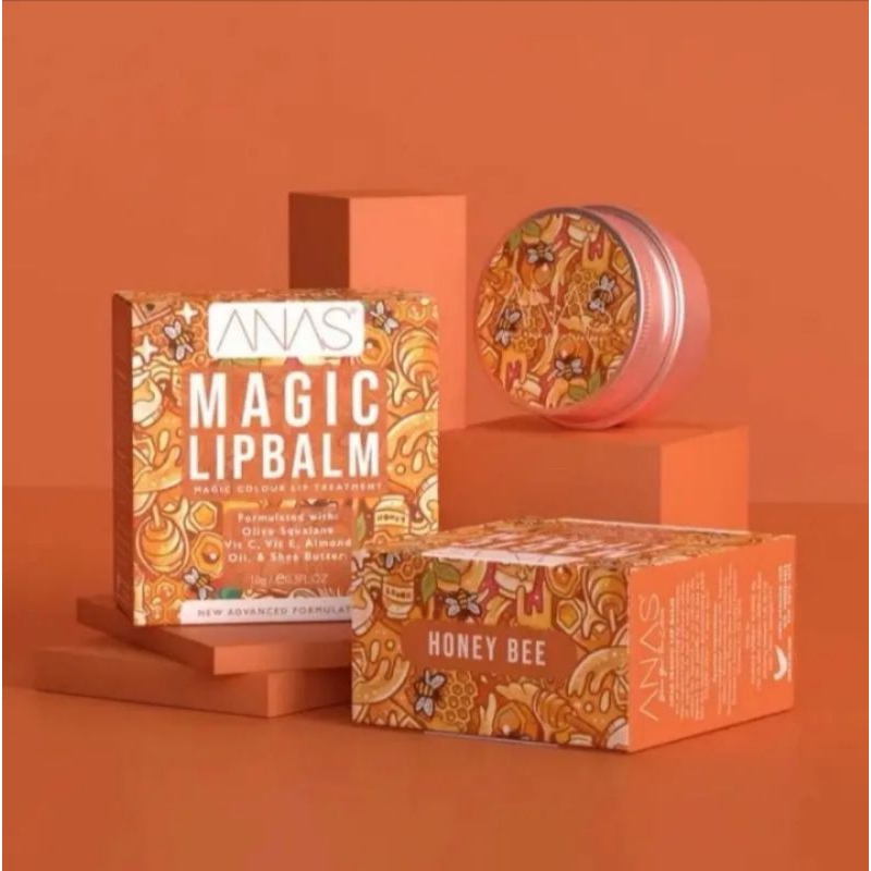 ANAS Magic Lip Balm Vitamin C Vitamin E Almond Oil and Shea Butter ...