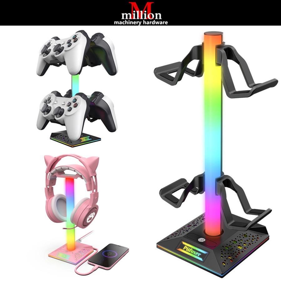 RGB Game Controller Stand Headset Joypad Gamepad Stand for PS5/PS4/Xbox ...
