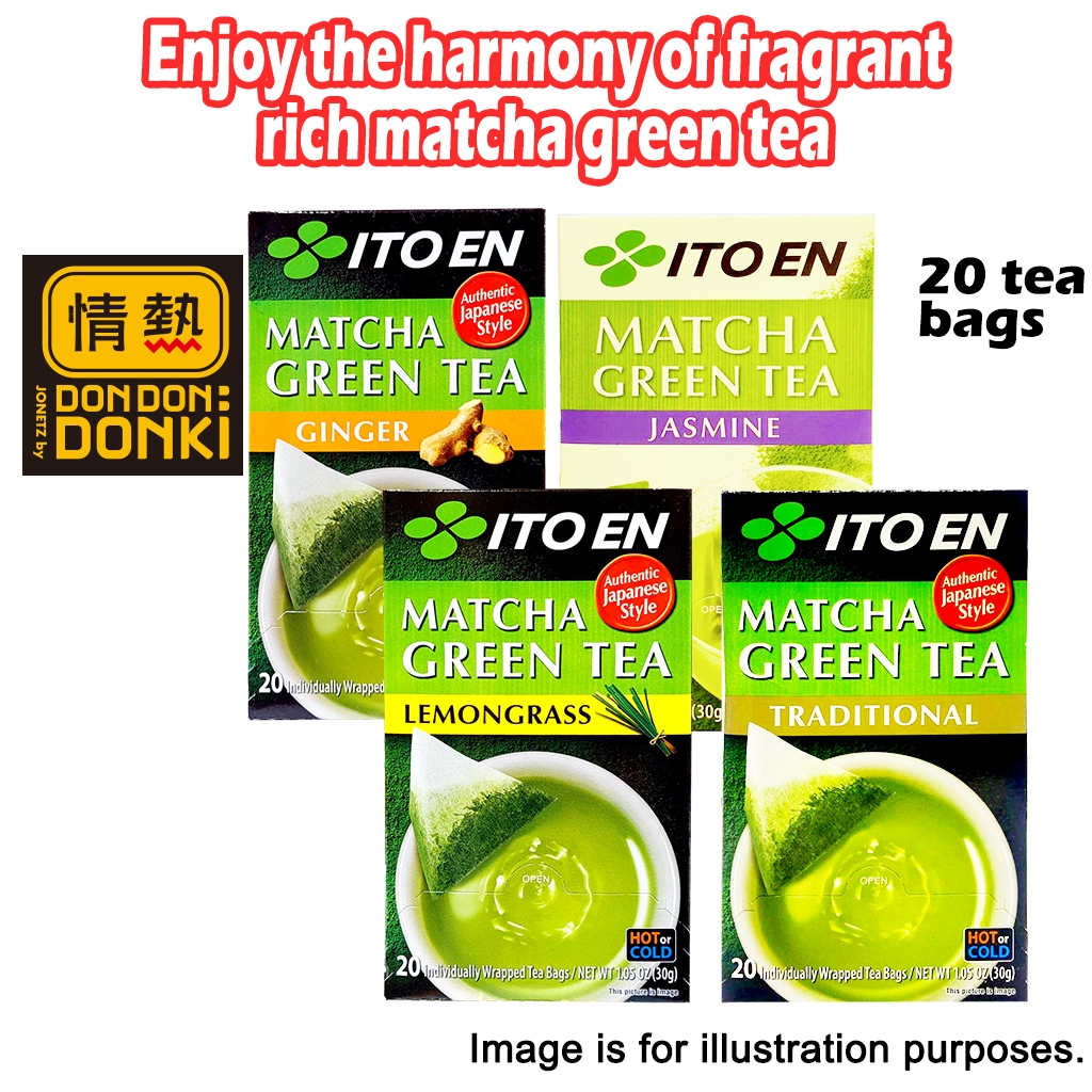 [DONKI] Ito En Matcha Green Tea 20pack (30g) | Shopee Malaysia