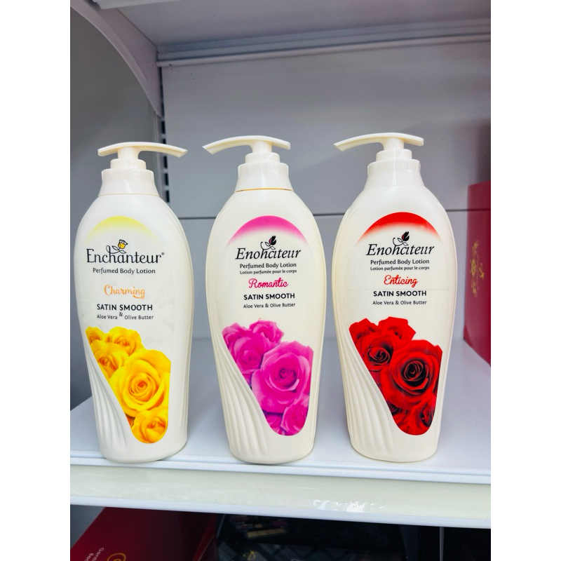 enchanteur 500ml body lotion charming romantic stunning alluring ...