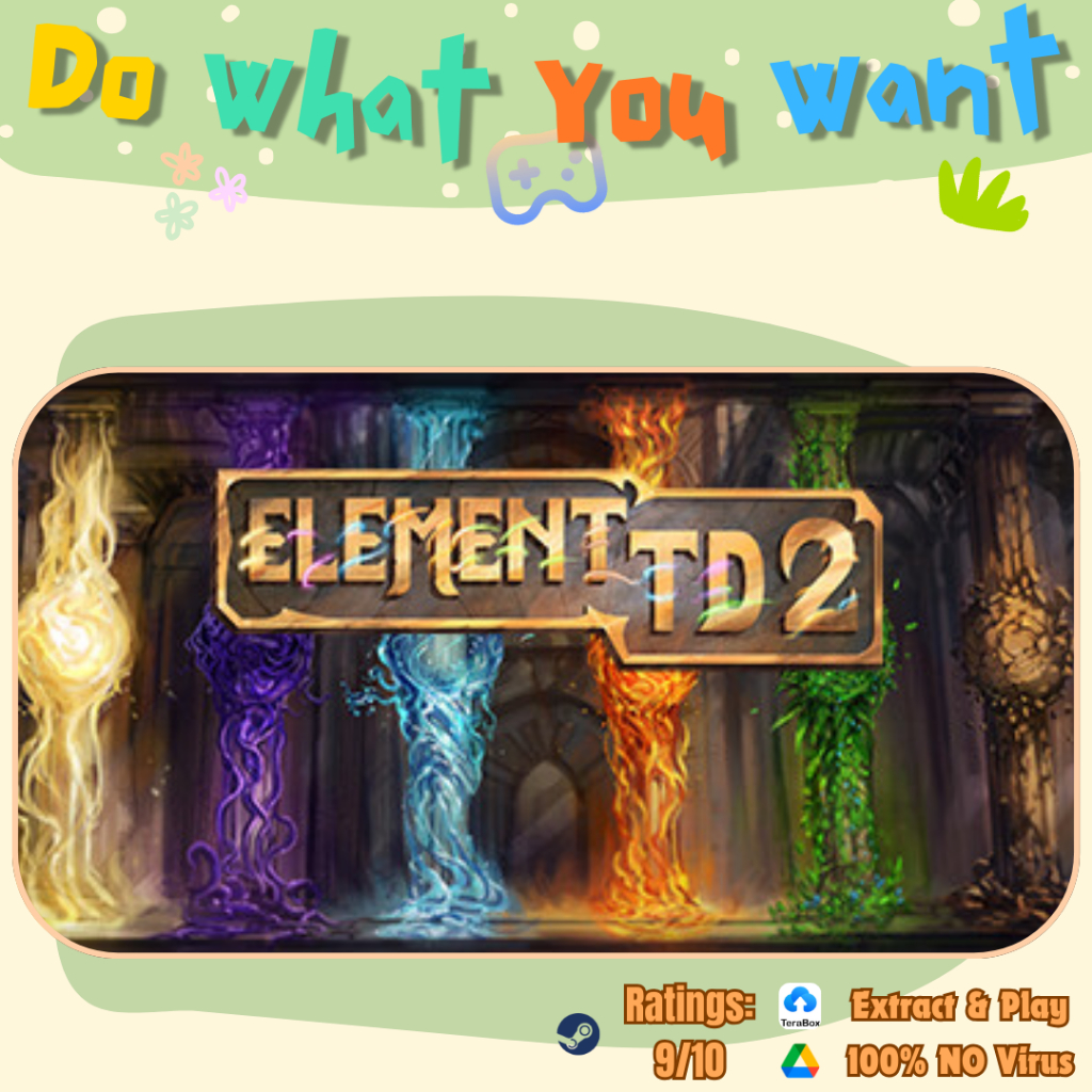 Element TD 2 – Tower Defense 元素塔防2 [PC Game] | Shopee Malaysia
