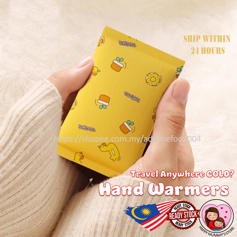 [MALAYSIA STOCK] Travel Winter Body Warmer Heat Pad Portable Odor Free ...